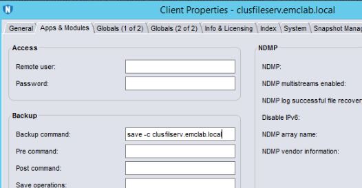 NetWorker: How To Backup Microsoft Cluster Shared Volumes | Dell US