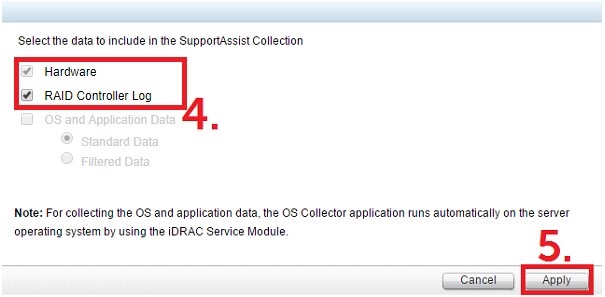 Export a SupportAssist Collection over iDRAC7 and iDRAC8 | Dell US