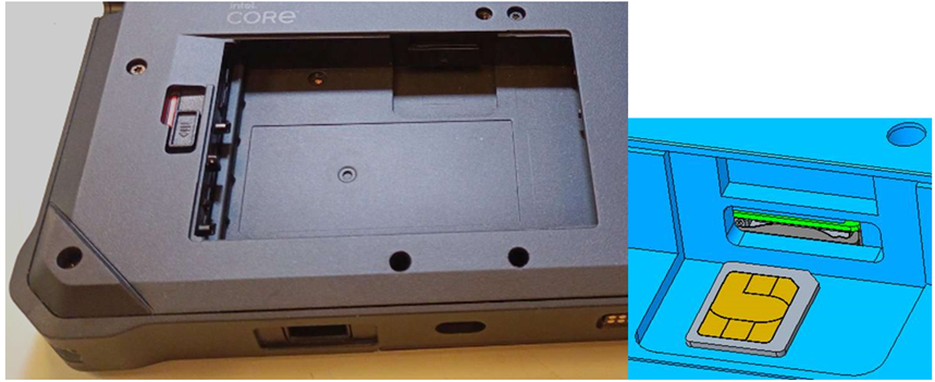 Anleitung zum Einsetzen oder Entfernen einer SIM-Karte auf einem ...