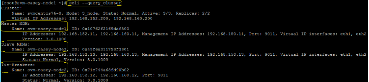 VxFlex OS kümesi içinde MDM rollerini yeniden bulma | Dell Turkey
