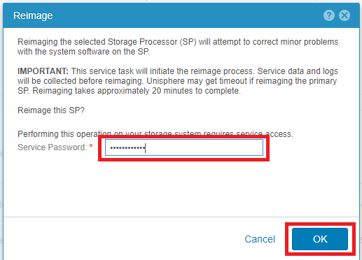 Dell Unity: How to reimage a Dell Unity Storage Processor (User ...
