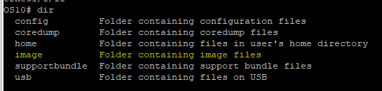 A função VLT do Dell Networking OS10 aparece em branco, mas o ...