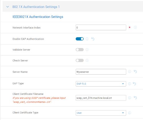 Best Practices For 802.1x Wired Environments in Wyse Management Suite ...