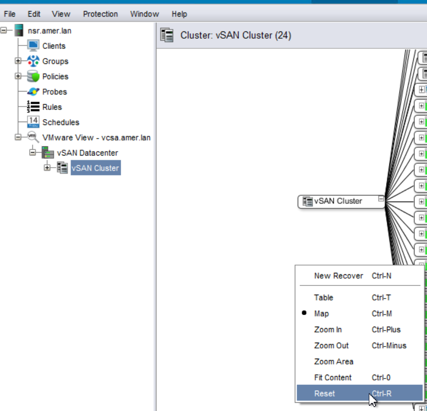 NetWorker: VMs do not show up in vCenter view in NMC for one vCenter ...