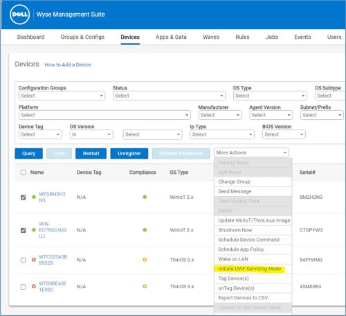 Expert Insights into Unified Write Filter Servicing Mode | Dell US