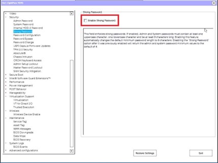 Dell Trusted Device Security Score Overview in the TechDirect Console ...