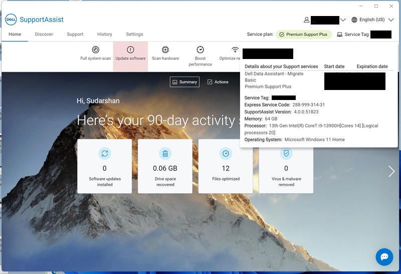 Wrong Version of SupportAssist for Home PCs is Installed | Dell US