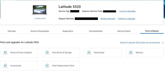 Where can I find parts available for my Dell Computer online | Dell US