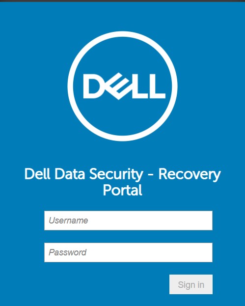 Retrieve a BitLocker Recovery Password or Key Package Using the Dell ...