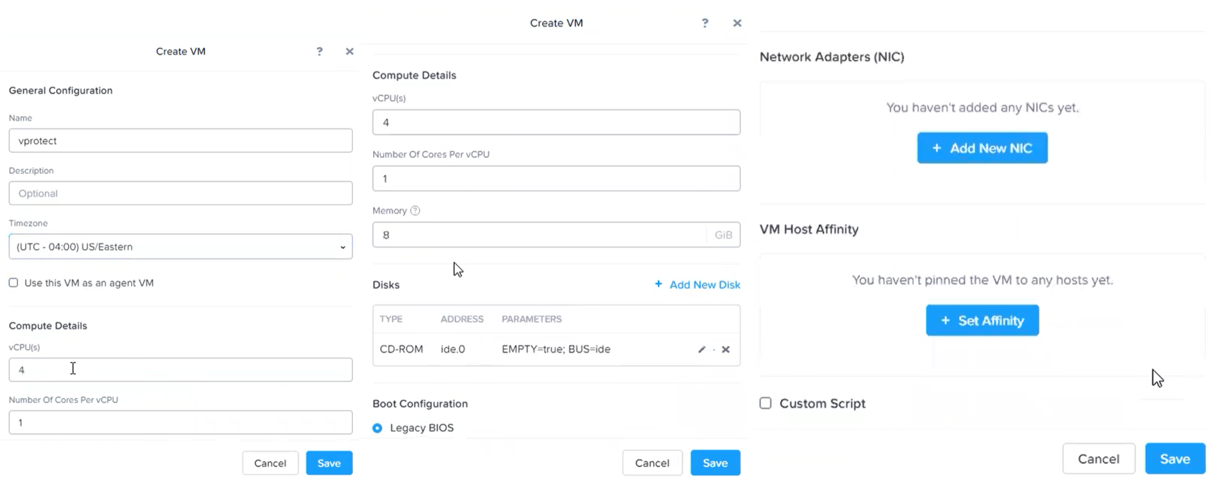 Dell EMC vProtect: How to Deploy vProtect Virtual Machine in Nutanix ...