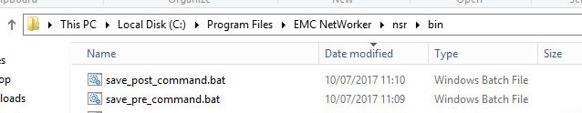Networker How To Use Networker Pre And Post Commands To Perform