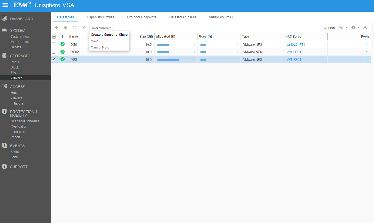 Dell Emc Unity How To How To Perform Target Replication Data Content Check User Correctable