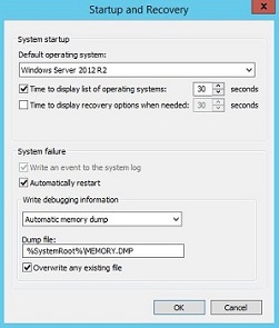 Configuring a Windows server to produce a memory dump file | Dell US