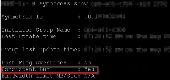 Unisphere for PowerMax/Solutions Enabler: Storage devices show ...