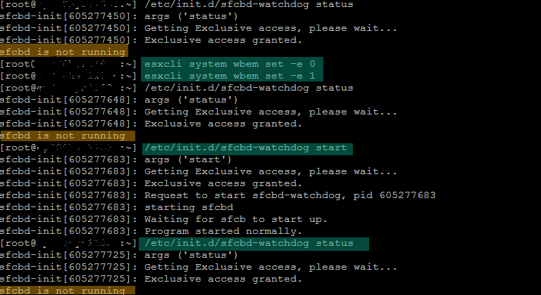 PowerPath Management Appliance：在 VCF 设置中，PowerPath/VE 升级到 7.2 后 ESXi 主机 ...