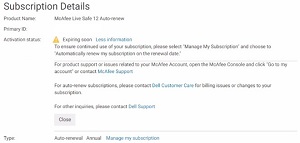 How to Cancel or Renew your McAfee Subscription Purchased at Dell | Dell US