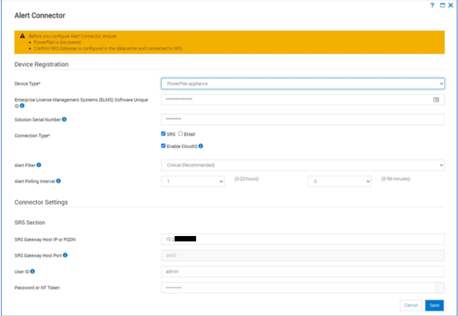 CloudIQ: General Procedures to Onboard PowerFlex Systems to CloudIQ ...