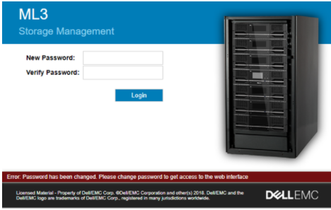 Dell EMC ML3磁带库登陆帐号锁定问题 | Dell 中国