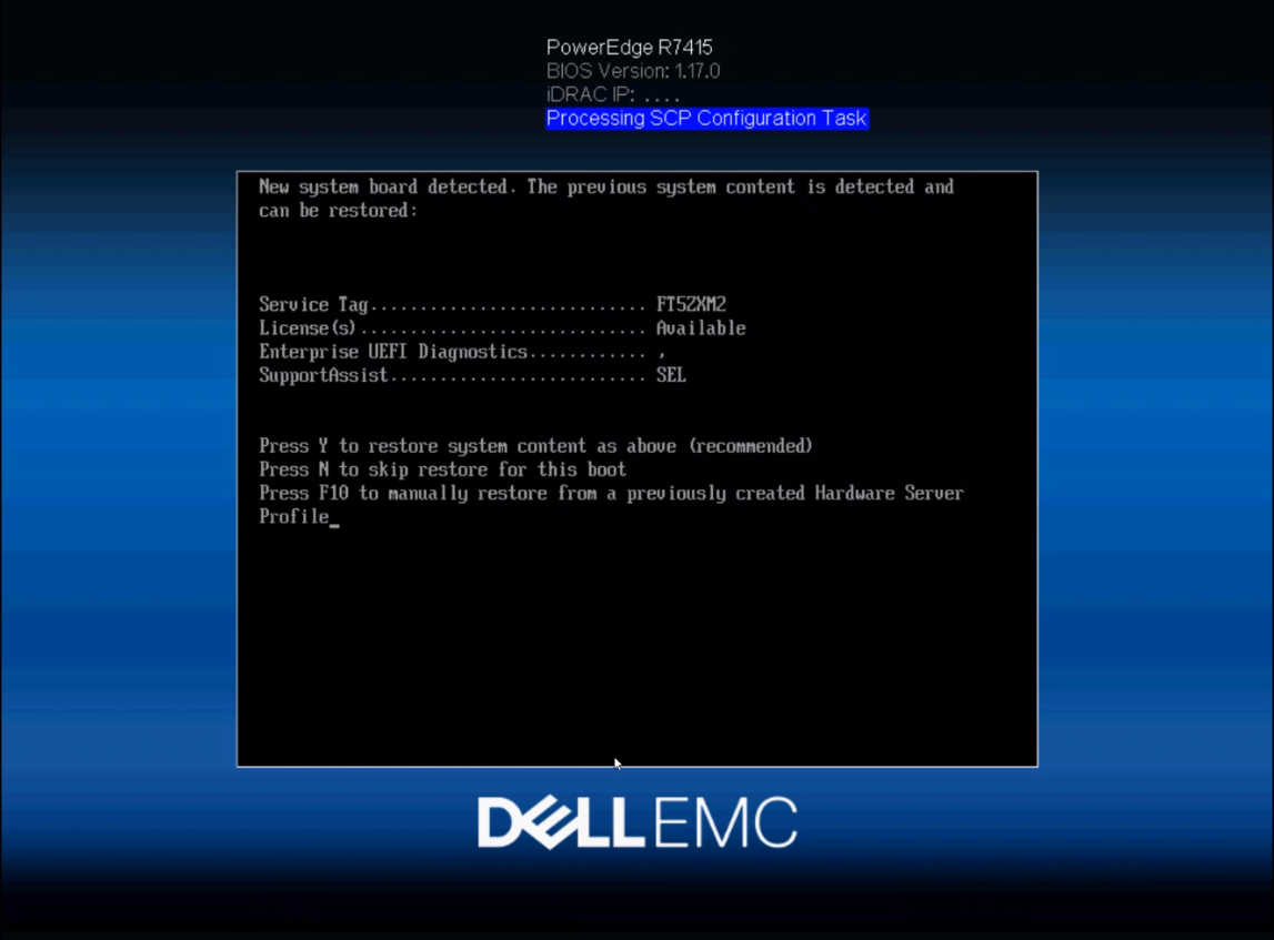 PowerEdge: How to Recover from a Corrupt BIOS or Interrupted BIOS ...