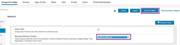 How to Configure Wyse 5070 Wi-Fi Settings to Push with Wyse Management ...