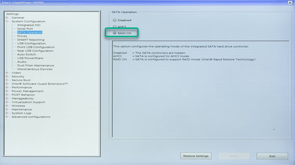 OptiPlex XX70: System Cannot Boot to the Optical Drive if SATA ...