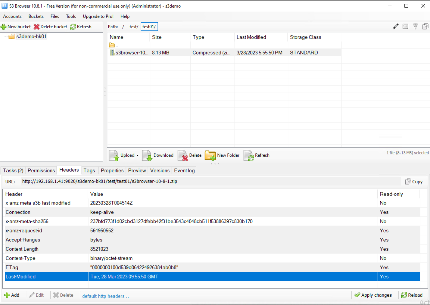 PowerScale: S3 Object and Data Timestamp Mismatches Between PowerScale OneFS and S3 Browser ...