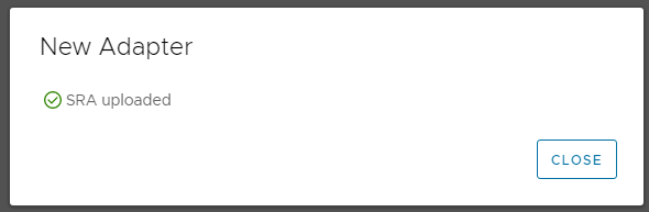 Compellent: SC 시리즈: 최신 Dell SRA 20.1.1.13을 VMware SRM 8.4 및 8.5에 업로드하는 ...