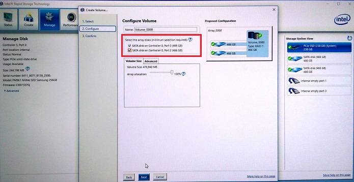 How to access the RAID controller setup in UEFI configured systems ...