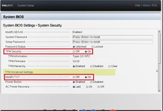 Dell EMC VxRail: Hosts show alert in vCenter stating: TPM 2.0 device ...