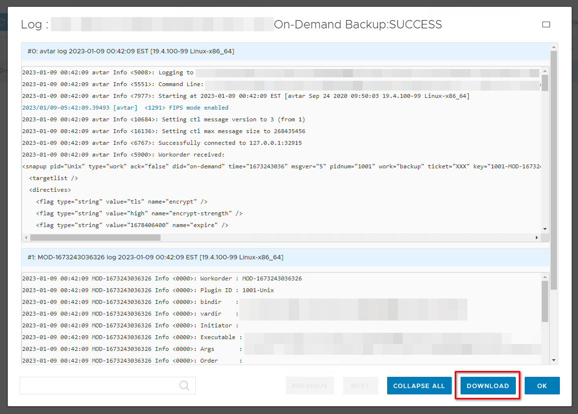 Avamar How To Gather Log Files For Troubleshooting Avamar Client Backup And Restore Issues