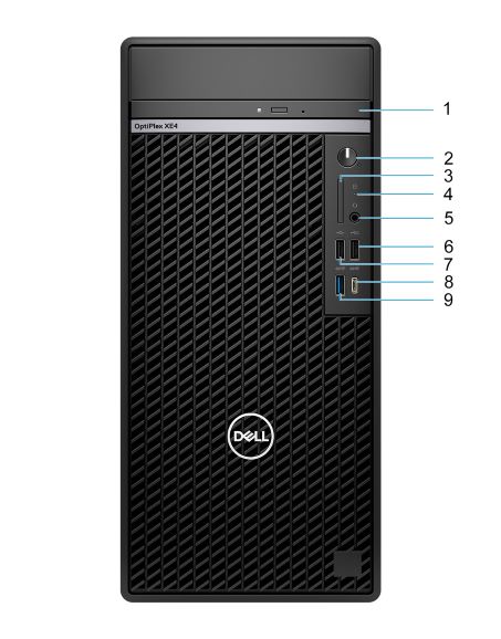OptiPlex XE4 Visual Guide to your computer | Dell Timor-Leste