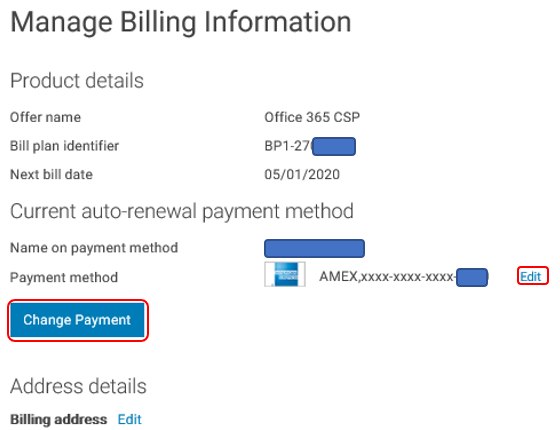 Dell Digital Locker: Change Office M365 Subscription Credit Card ...