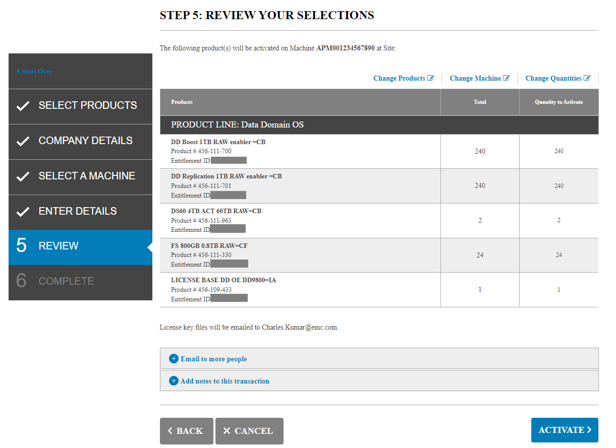 PowerProtect Data Domain License Activation | Dell US