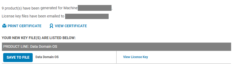 PowerProtect Data Domain License Activation | Dell US
