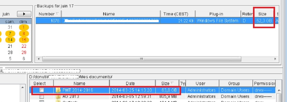 Avamar: Administrator shows inconsistent size for restorable directory within backup | Dell US