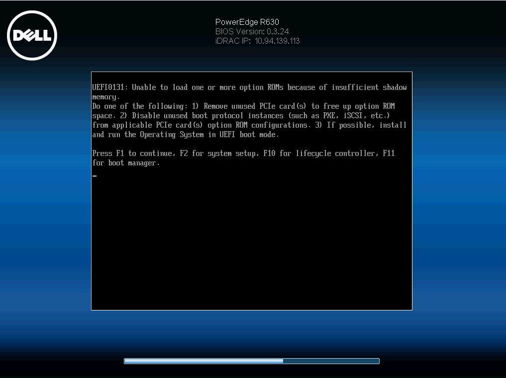PowerEdge: 13G PowerEdge Servers boots with a Shadow Memory Error ...