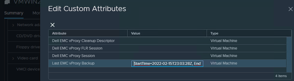 NVP vProxy: VM backups saturating VRNI value | Dell US