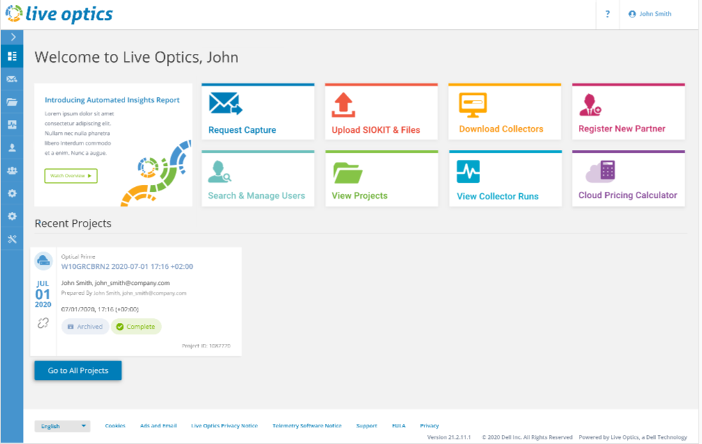 Live Optics | RVTools | How to upload the Excel output to create a ...
