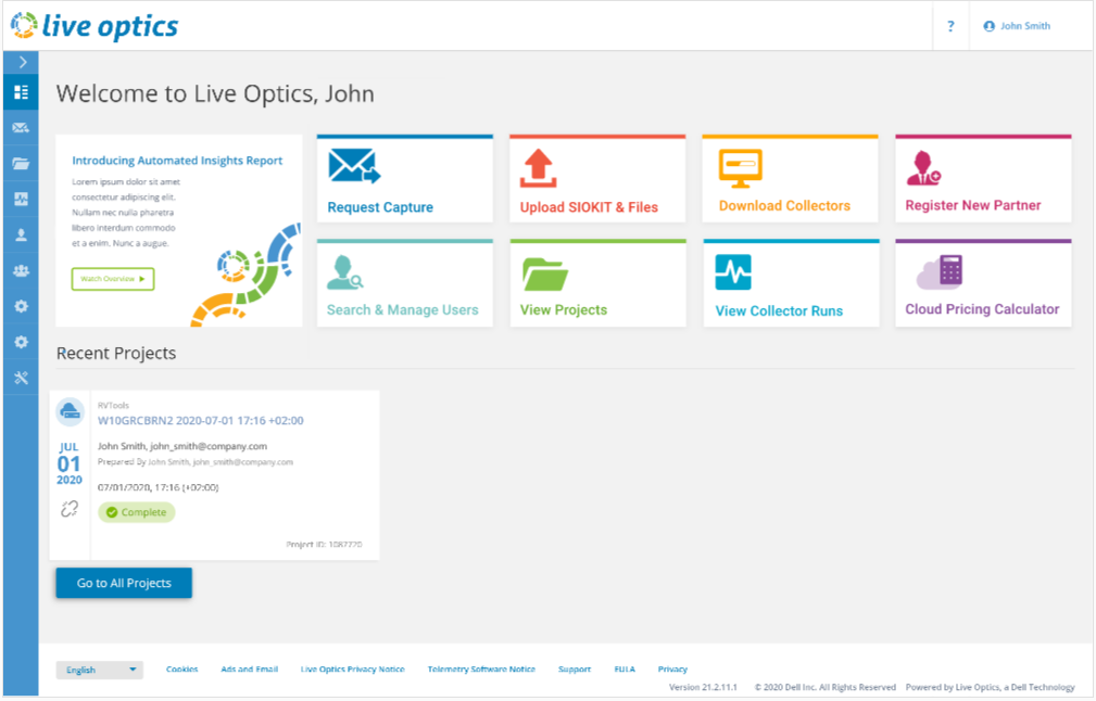 Live Optics | RVTools | How to upload the Excel output to create a ...