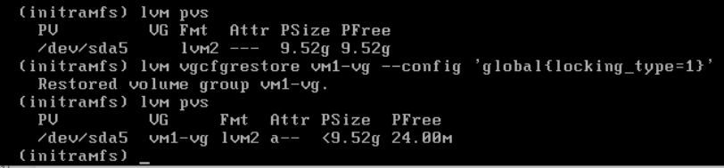 Avamar Linux Vm Backups May Have Lvm Metadata Inconsistency If They Are Deployed From Template