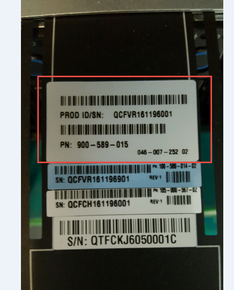 Dell Emc VxRail: How to find the product-serial number tag of a node ...