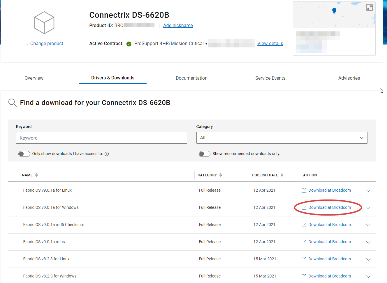 How to Access Brocade FOS for Connectrix B-Series and Legacy Dell Brocade Switches via Self-Help ...