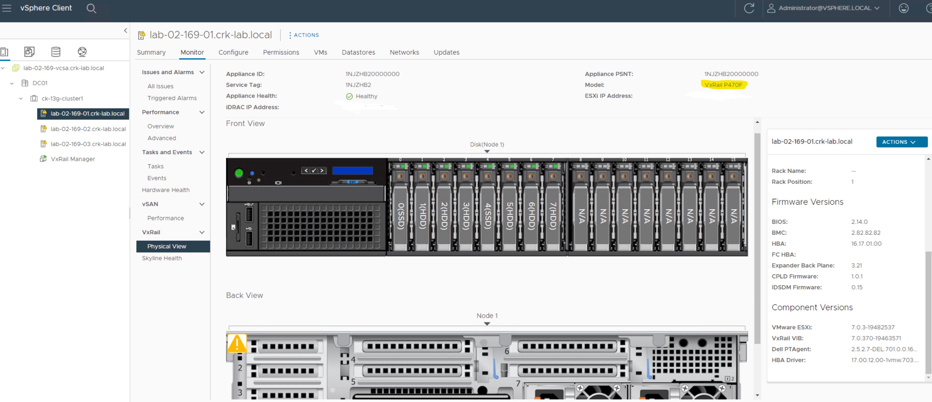 Dell VxRail: Removal of VxRail 7.0.370 due to issue with specific ...