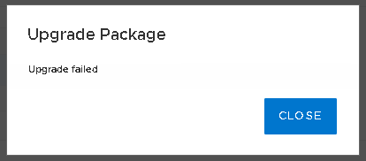 Dell PowerProtect: Upgrade to DDOS DDMC 7.7.3 is failing with pop up ...