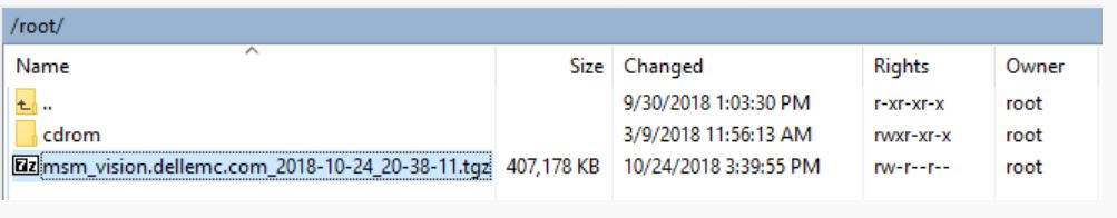 How to collect Vision MSM log files for analysis | Dell Thailand