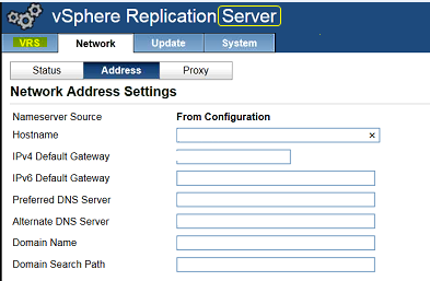 How To Change Ip Address Of Vsphere Replication Appliance