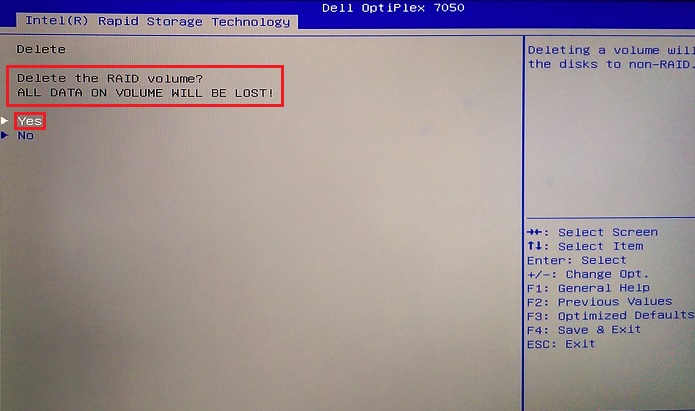 How to access the RAID controller setup in UEFI configured systems ...
