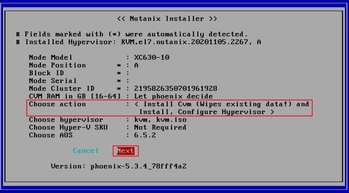 Dell Nutanix: How to initialize a Nutanix Node using the Phoenix ISO on ...