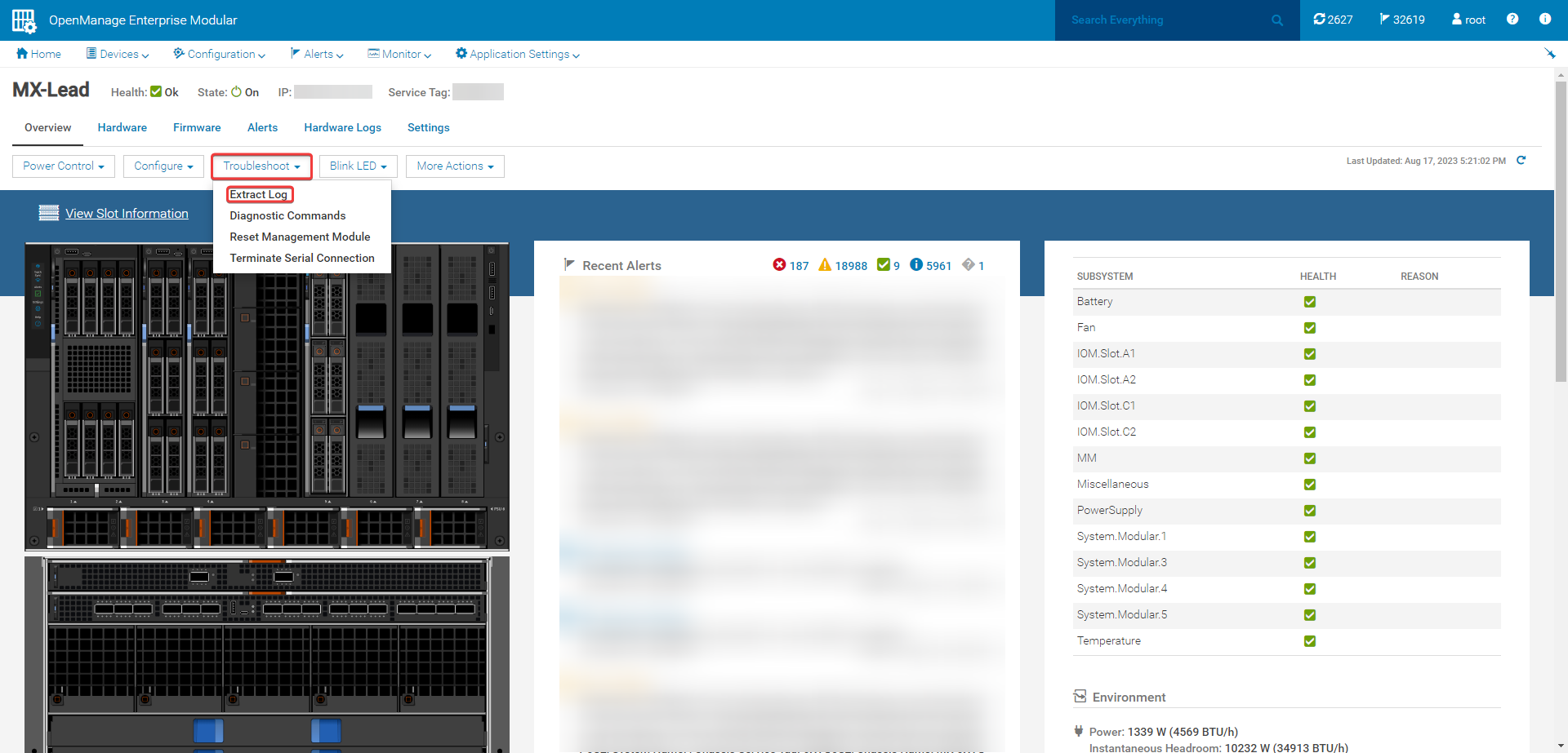 MX7000: How to Gather Chassis Logs | Dell US