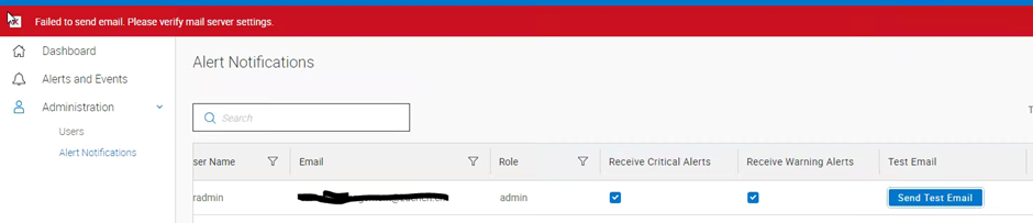 19.14(STARTTLS)へのアップグレード後にCyber Recovery Eメールが受信されない | Dell 日本